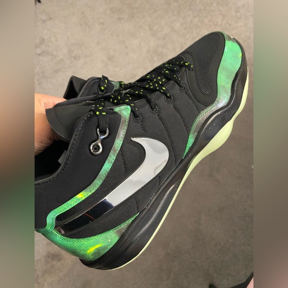 Nike | Shoes | Nike Air Zoom Gt Hustle 2 Vw Black And Neon Green Mens ...